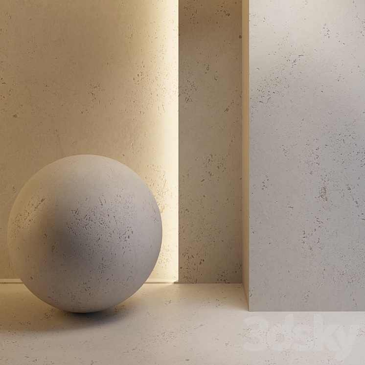 Facade natural stone - Stone - 3D model