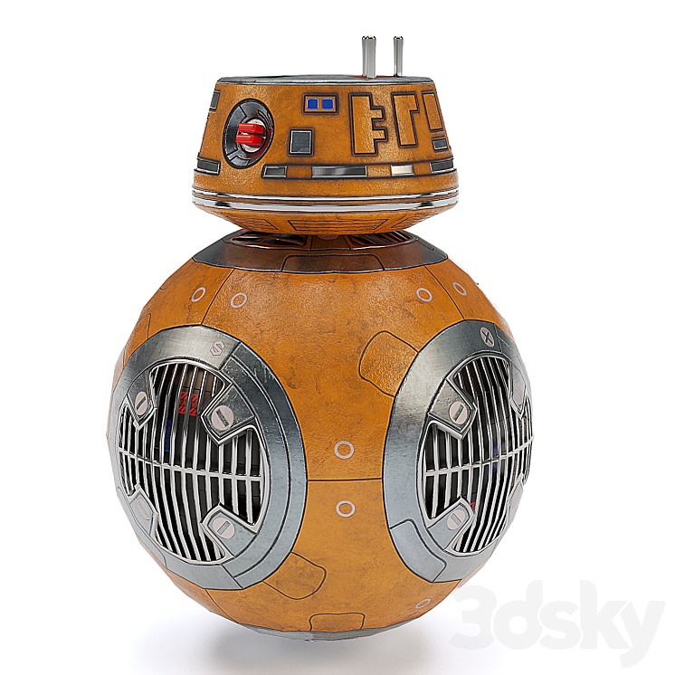 Droid bb-9e - Miscellaneous - 3D model