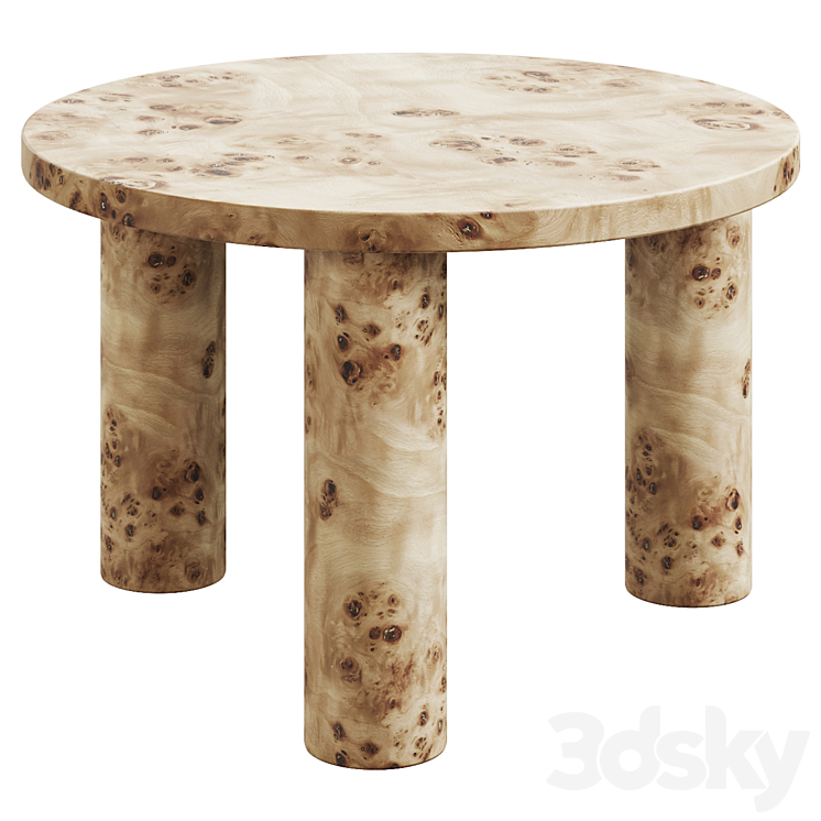 Post Coffee Table by Ferm Living - Table - 3D model
