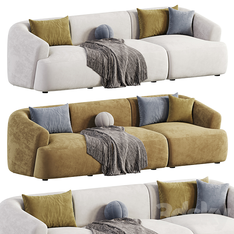 Sofia Modular Sofa - Sofa - 3D model