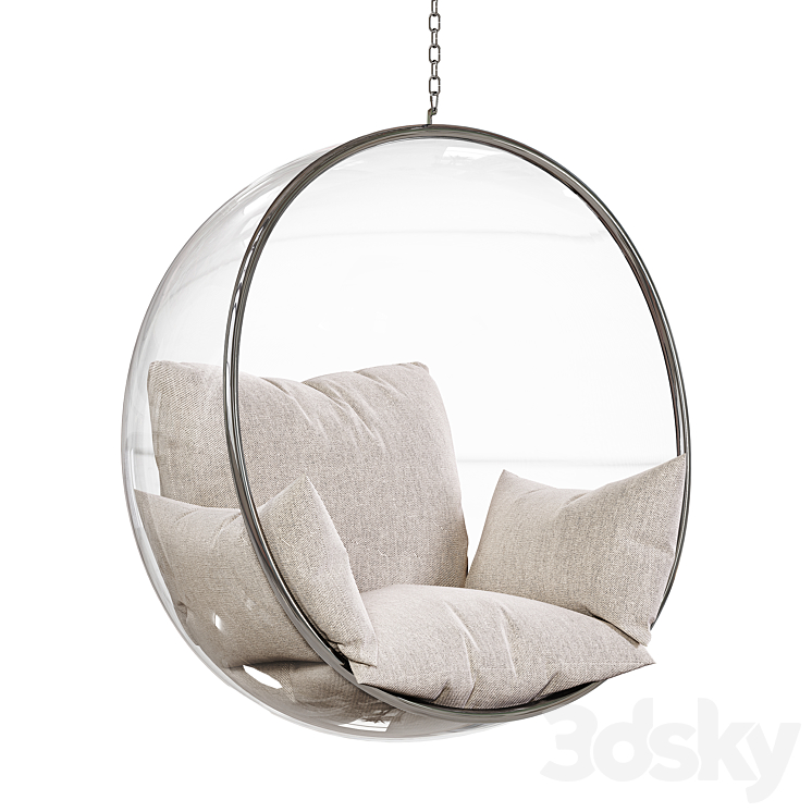Hanging Bubble Chair - Arm chair - 3D model