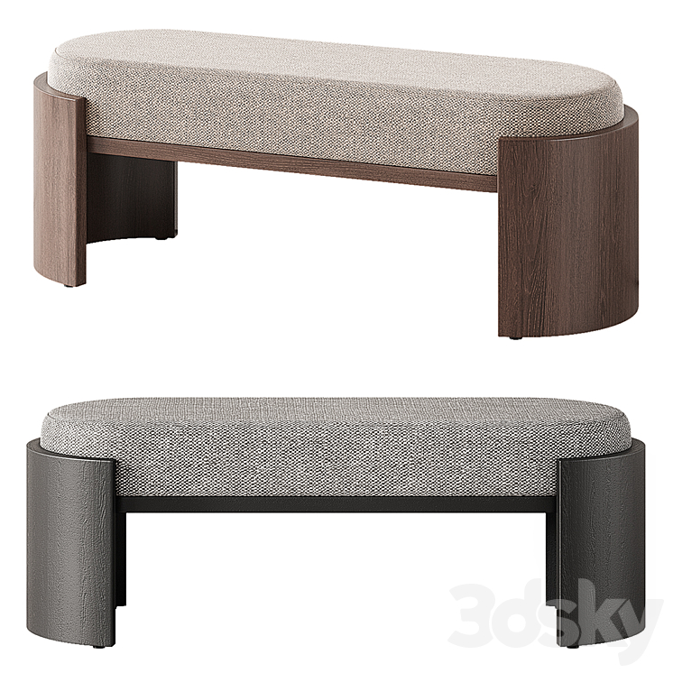 Parla Hug bench - Other soft seating - 3D model