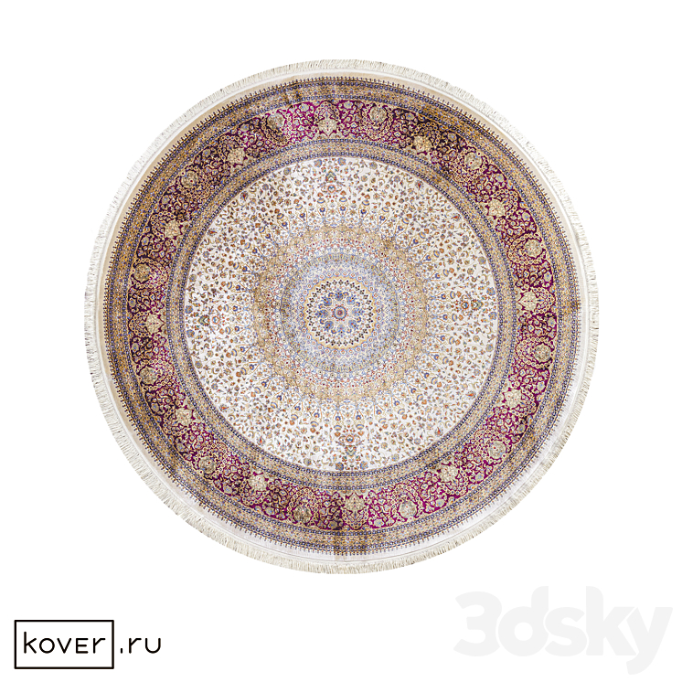 Carpet “QUM-L” Kover.ru | Art de Vivre - Carpets - 3D model