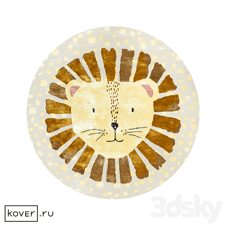 Carpet “CONFETTI” Kover.ru | Art de Vivre - Carpets - 3D model