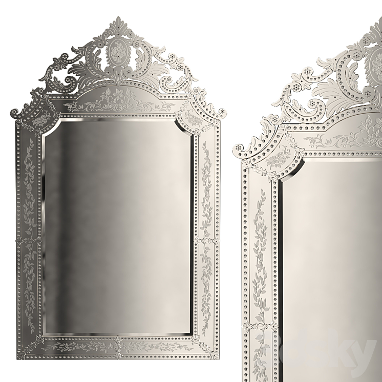 Venetian mirror - Mirror - 3D model