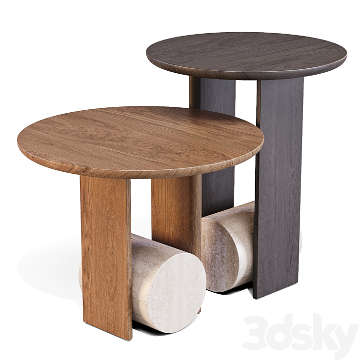 Bonaldo: Element - Side Tables - Table - 3D model
