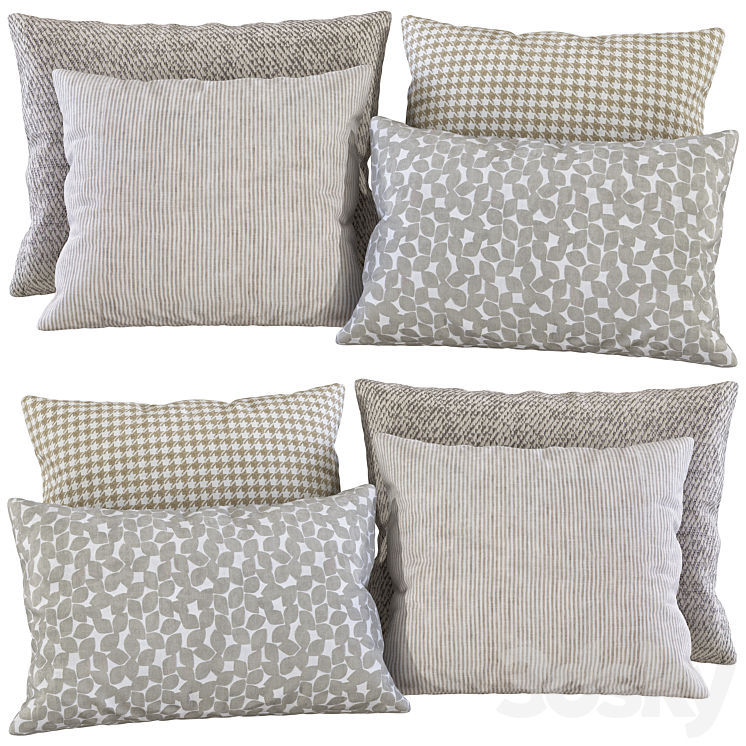 Pillow Decor No. 29 - Pillows - 3D model