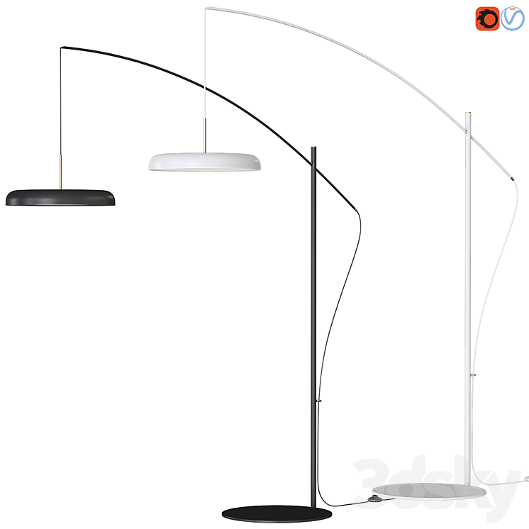 Floor lamp Zero 11 PT Big from Lumen Center - Floor lamp - 3D model