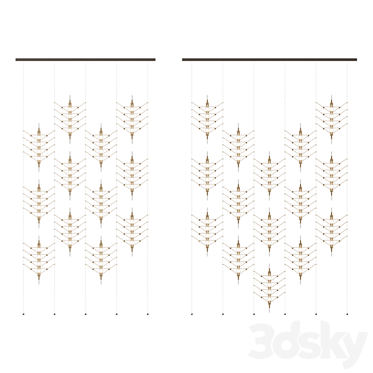 DCW EDITIONS | VVV 12-15 - Pendant light - 3D model