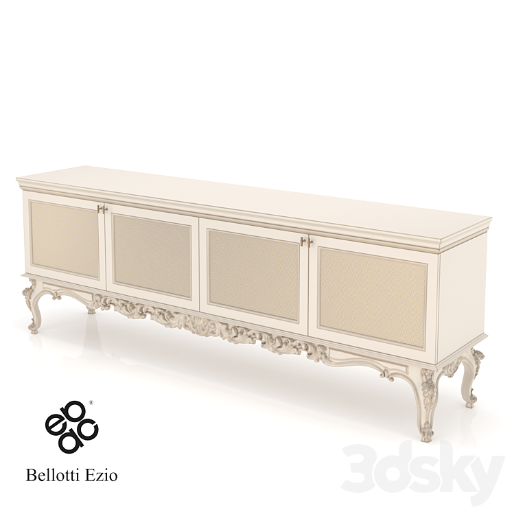 (OM) Bellotti Ezio 9336 - Sideboard & Chest of drawer - 3D model