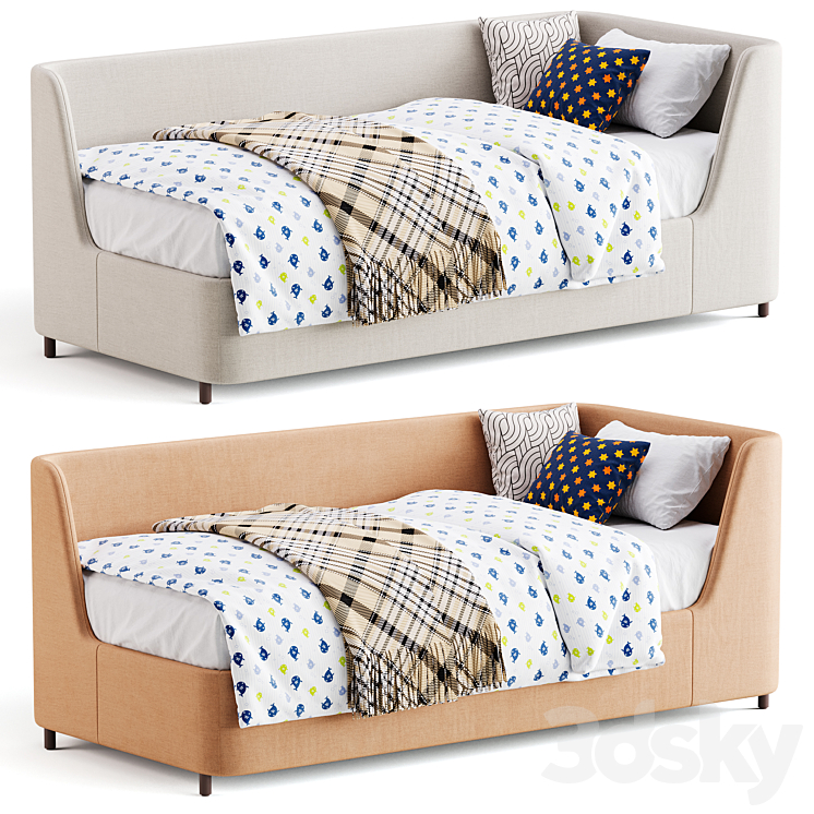 Children bed KD761 - Bed - 3D model