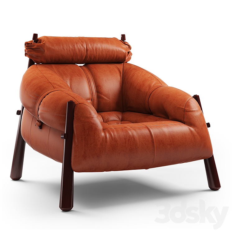 Percival Lafer MP-81 Chair - Arm chair - 3D model