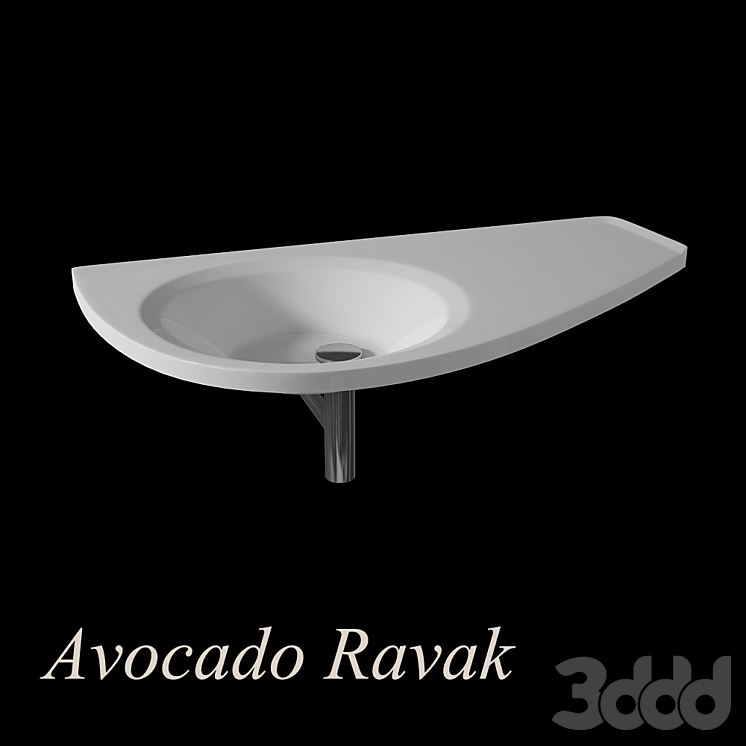 Ravak / Avocado - Умывальники - 3D модель