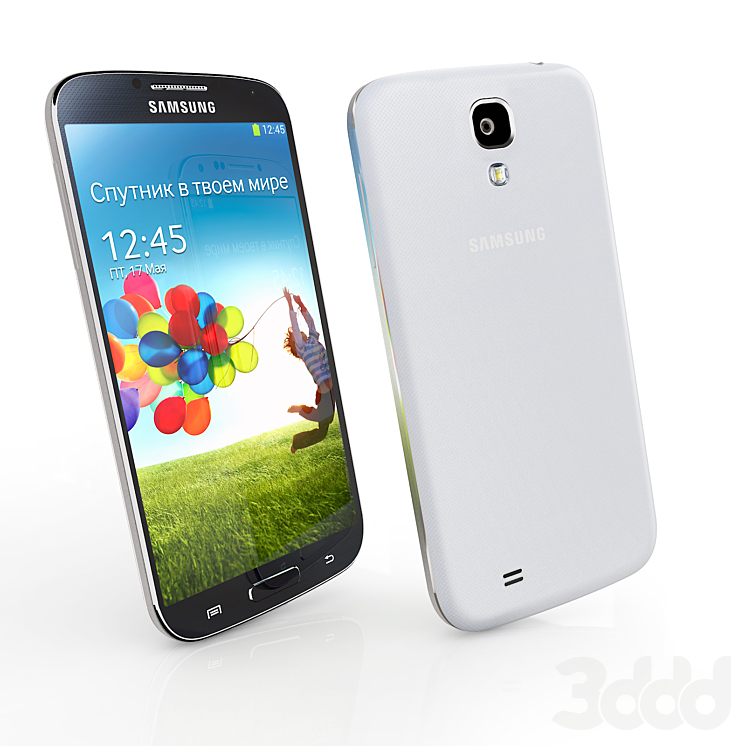 Samsung GALAXY S4 - Телефоны - 3D модель