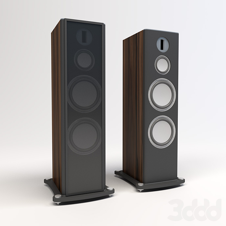 колонки Monitor Audio - Аудиотехника - 3D модель