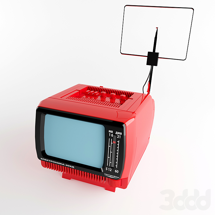 Телевизор - Телевизоры - 3D модель