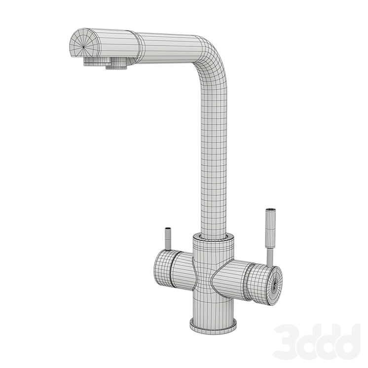 Смеситель для кухни Frap - Смеситель - 3D модель