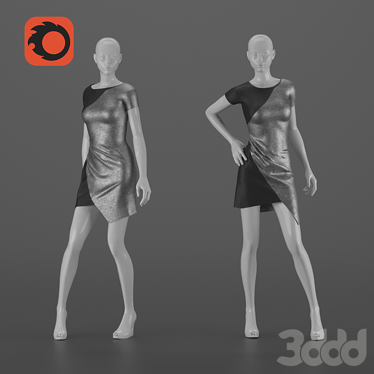 cloth model - Одежда - 3D модель