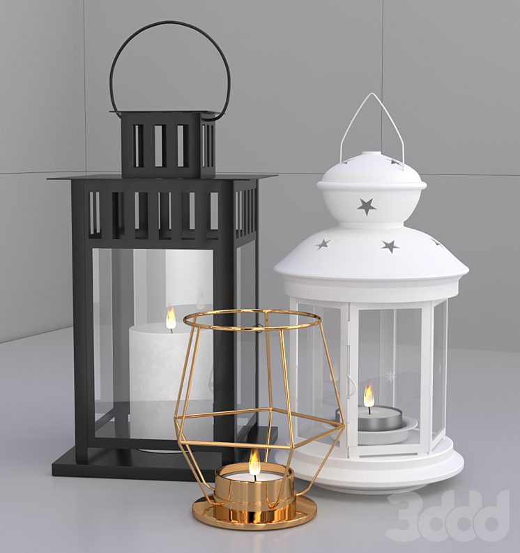 candlestick_ikea - Другие предметы интерьера - 3D модель