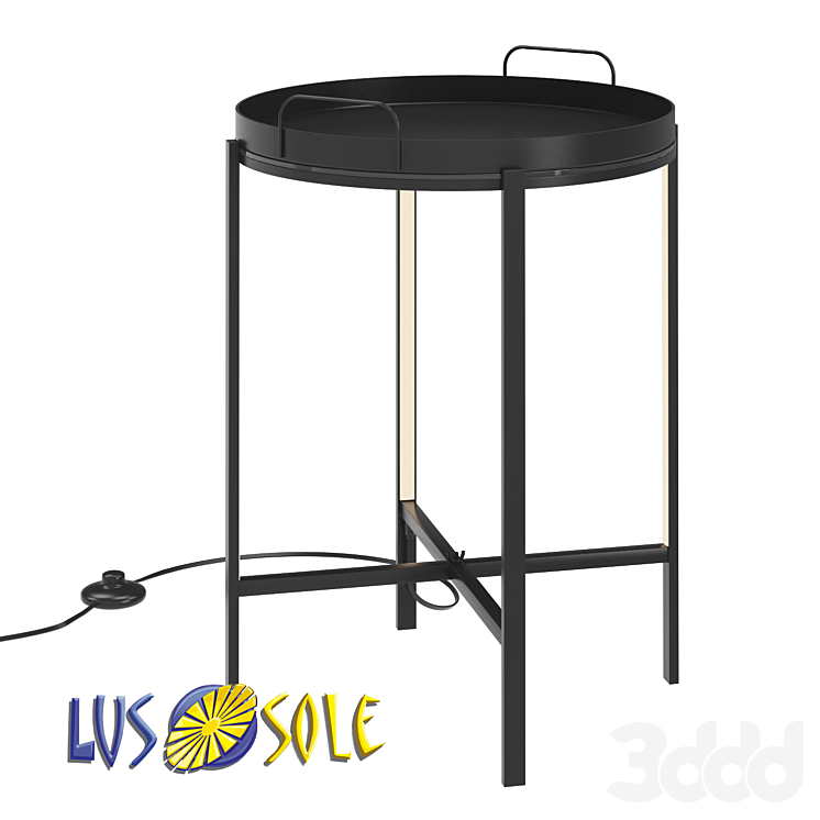 OM Торшер (столик с подсветкой) Lussole LSP-0565T - Торшеры - 3D модель