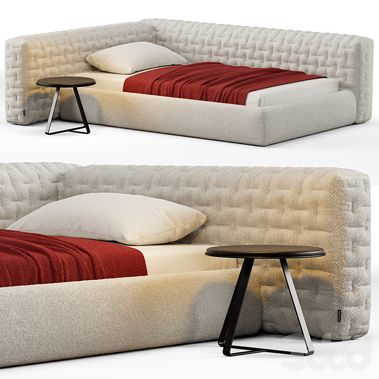 Boca Foo-Five Mini bed - Кровати - 3D модель