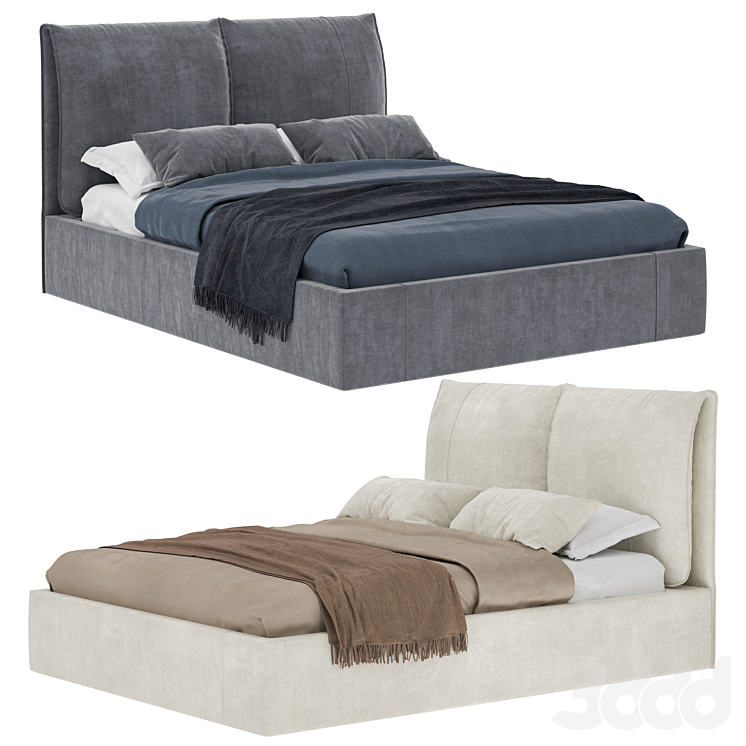 Кровать Вайлор от Диван ру / Vailor bed by divan ru - Кровати - 3D модель
