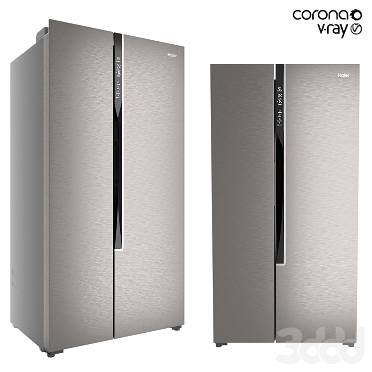 Холодильник HAIER HRF-535DM7RU - Техника - 3D модель