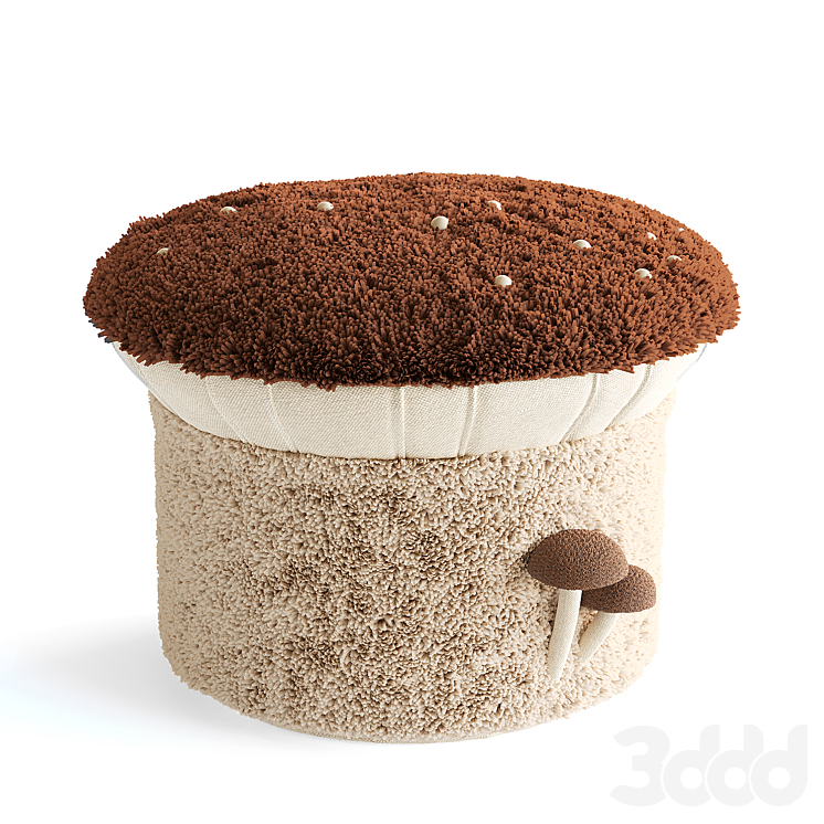 Подушка-пуф Lorena Canals Pouf Boletus - Другая мягкая мебель - 3D модель