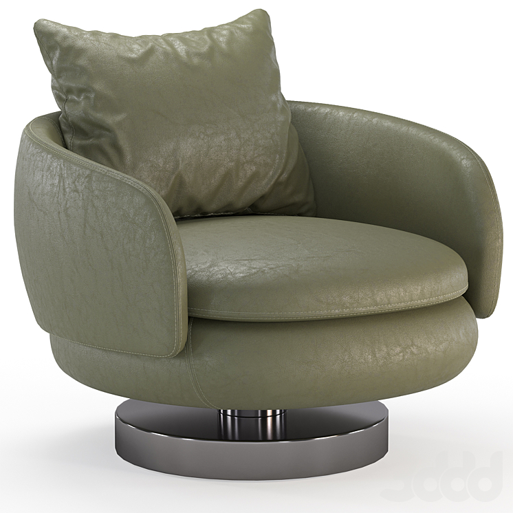Кресло от фабрики Minotti серия Vivienne - Кресла - 3D модель
