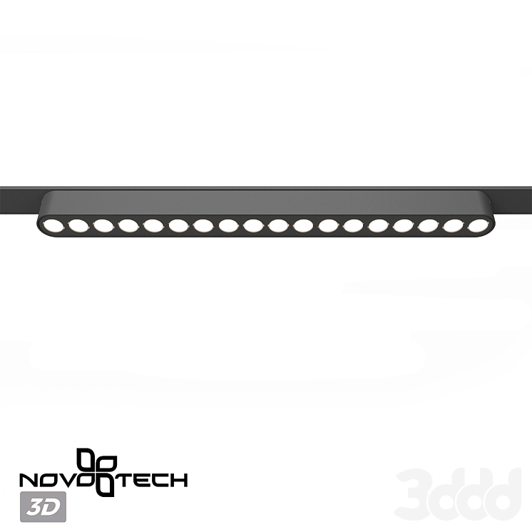 Трековый светильник Novotech - Технический - 3D модель