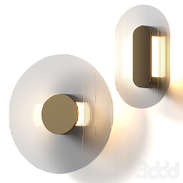 BUTTON by Baxter - Бра - 3D модель