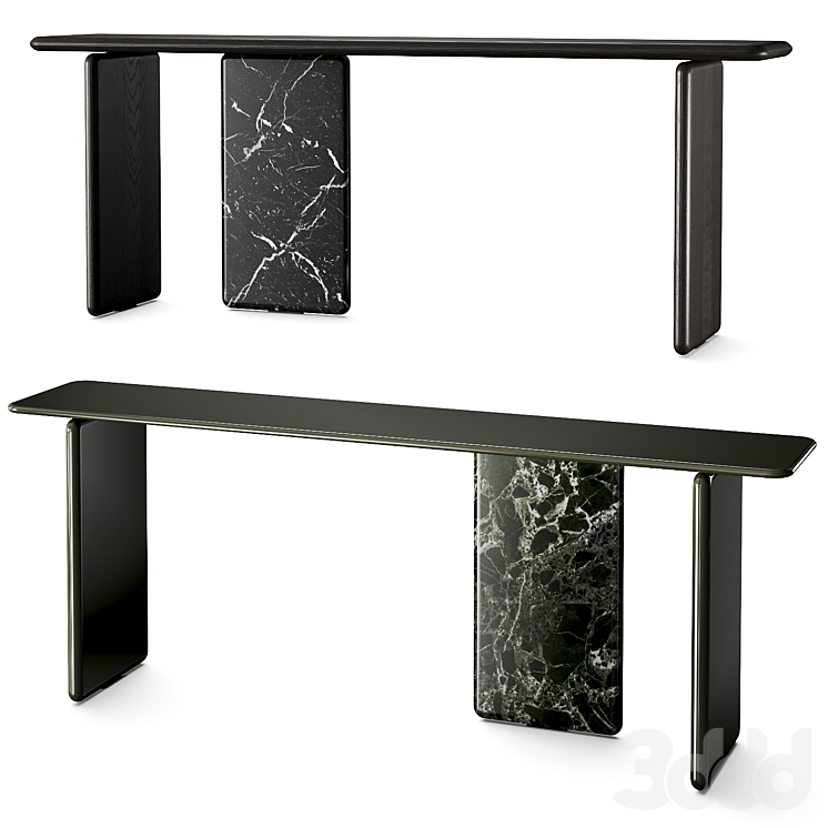 Minotti Drake Console Tables - Консоль - 3D модель