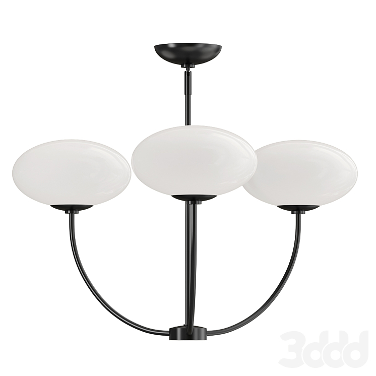 Talia Linear 3 Lamps - Подвесной - 3D модель
