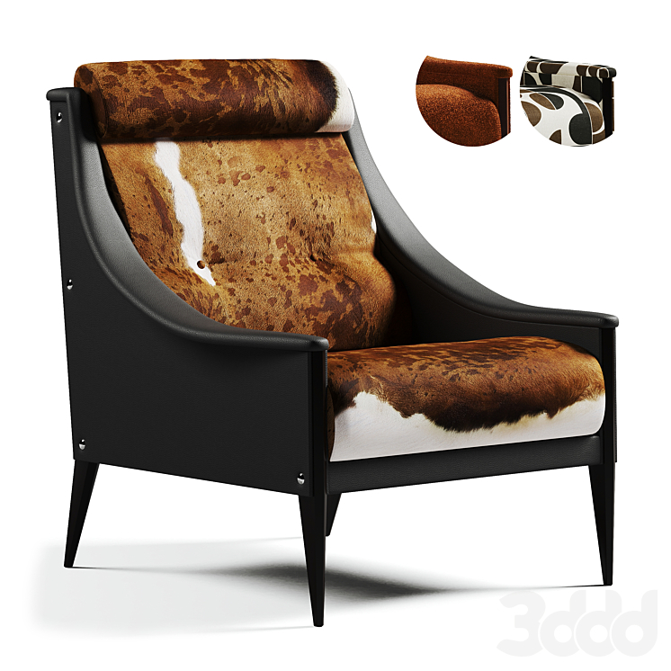 Dezza 48 Armchair by Poltrona Frau - Кресла - 3D модель