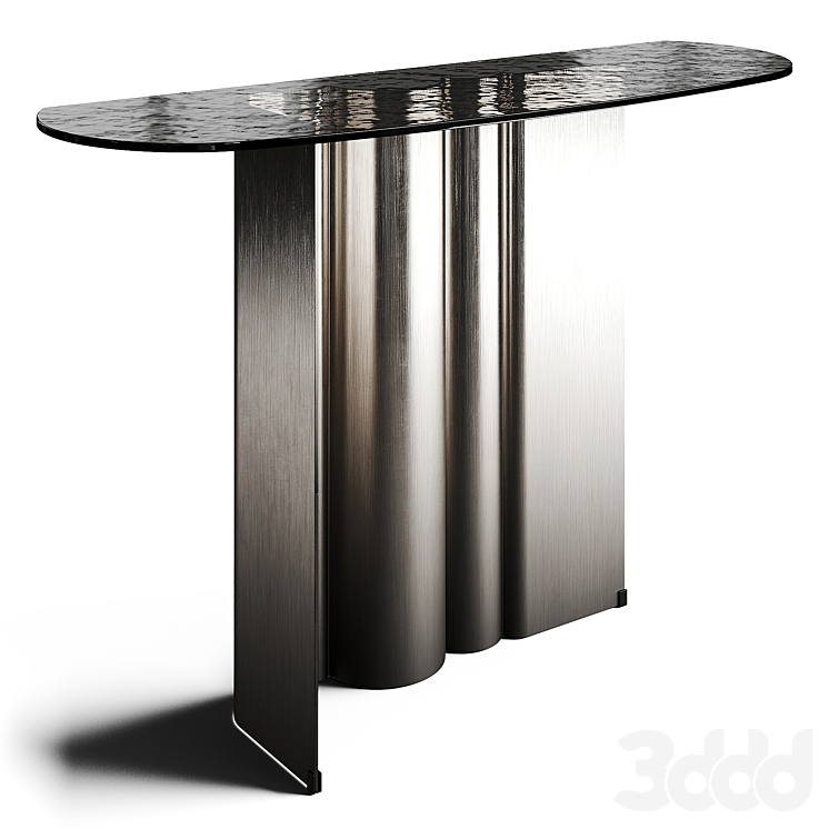 WAVE V5 Premium Metal Console W133CM LuxLuciaCasa - Консоль - 3D модель