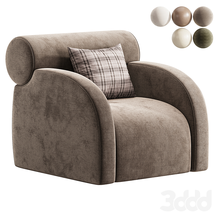 Demonte Moi Armchair - Кресла - 3D модель