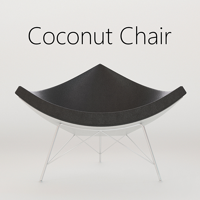 Coconut Chair - Arm chair - 3D Models
