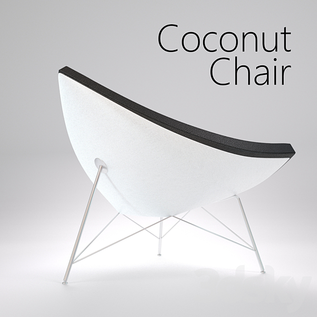 Coconut Chair - Arm chair - 3D Models