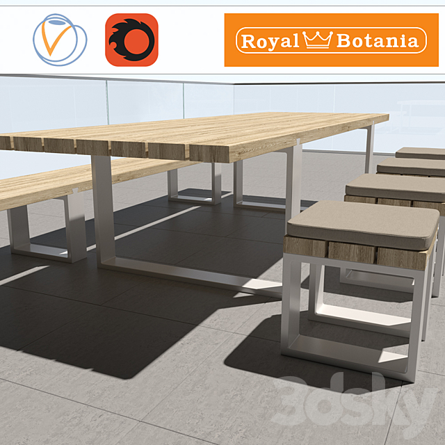 Royal Botania / outdoor furniture Vigor - Other - 3D Models