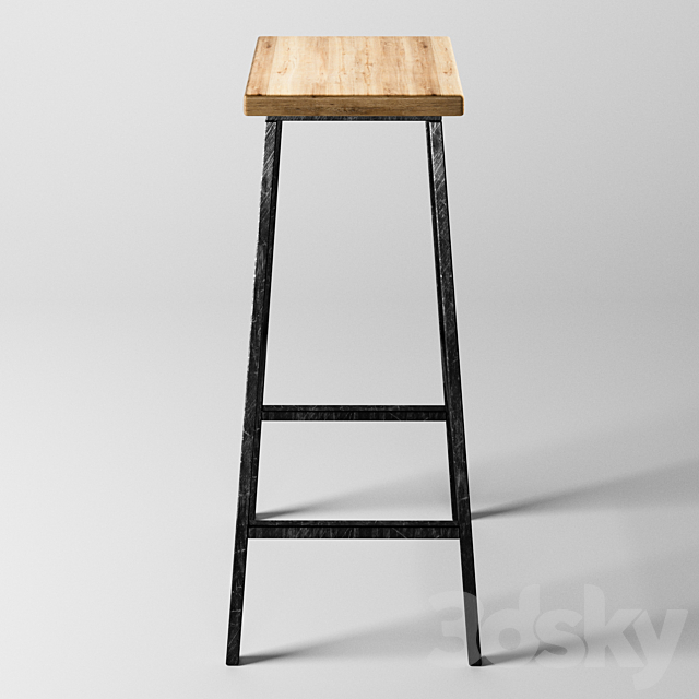 OM Bar stool - Chair - 3D Models
