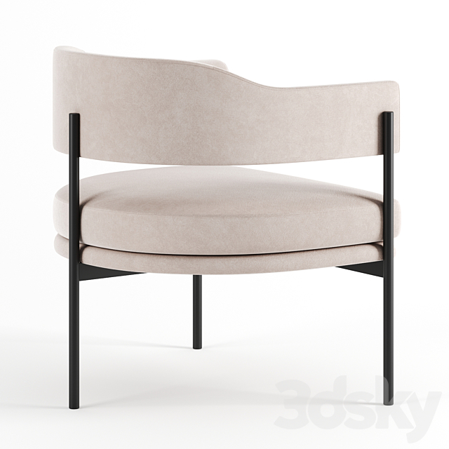 Isabella chair by resident - Arm chair - 3D Models