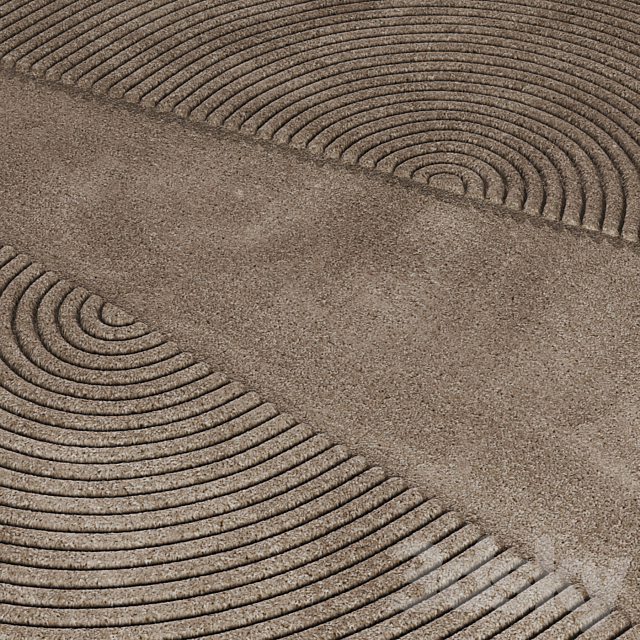 Carpet Zen Split by Bolia - Carpets - 3D Models