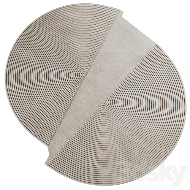Carpet Zen Split by Bolia - Carpets - 3D Models