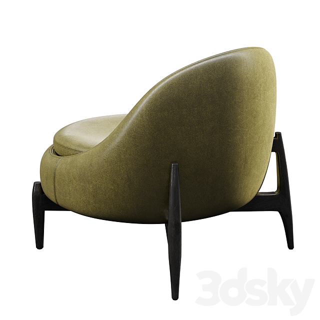 minotti sendai - Arm chair - 3D Models