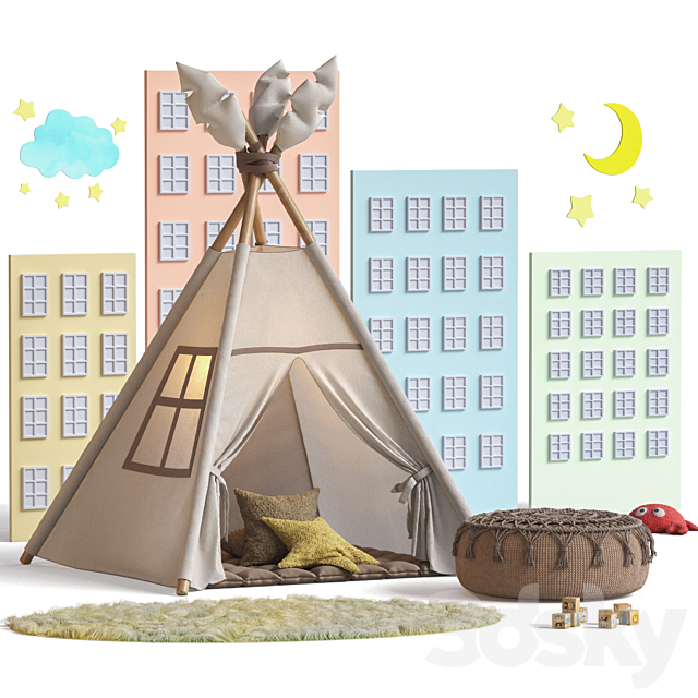TEEPEE - 3D Models Collection
