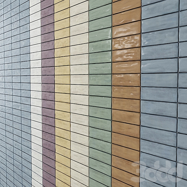 Монпарнас KERAMA MARAZZI - Кафель, плитка - 3D Модель