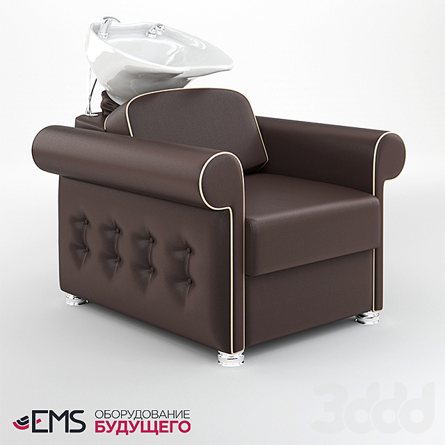 OM Парикмахерская мойка Venetto - Салон красоты - 3D Модель