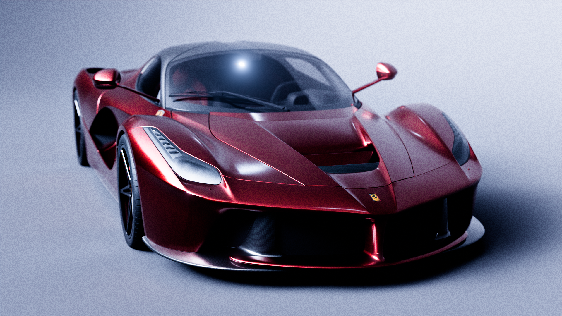 Ferrari CG - Работа из галереи 3D Моделей