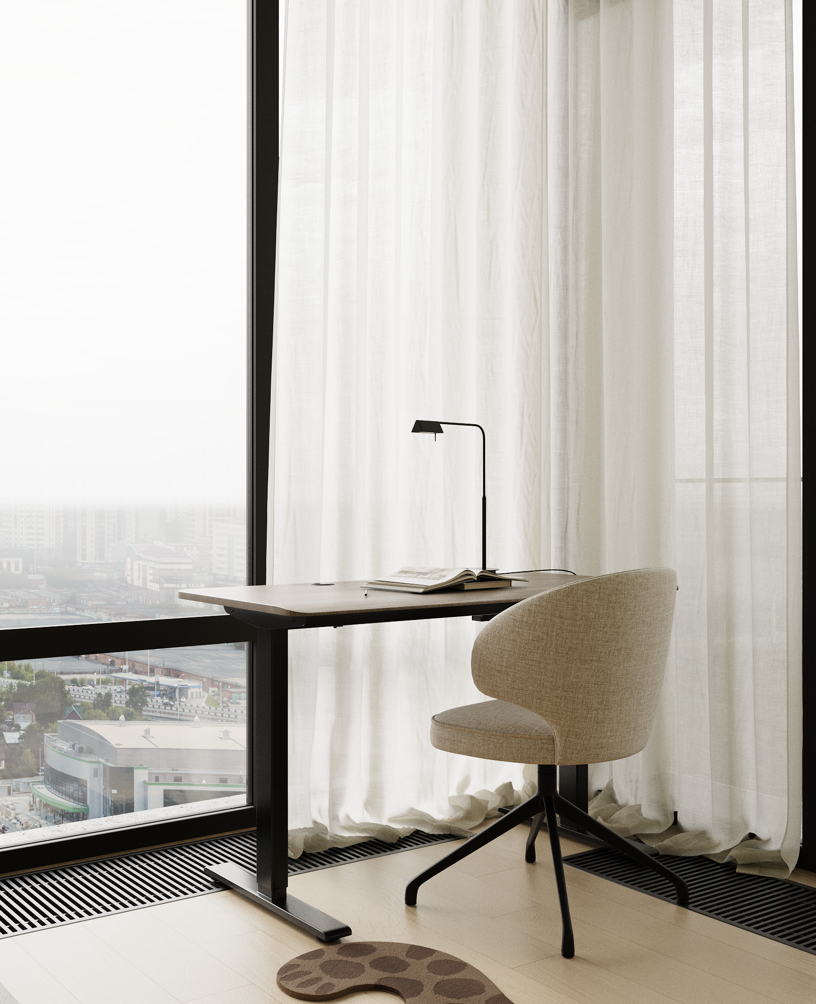 Детская в современном стиле - Работа из галереи 3D Моделей