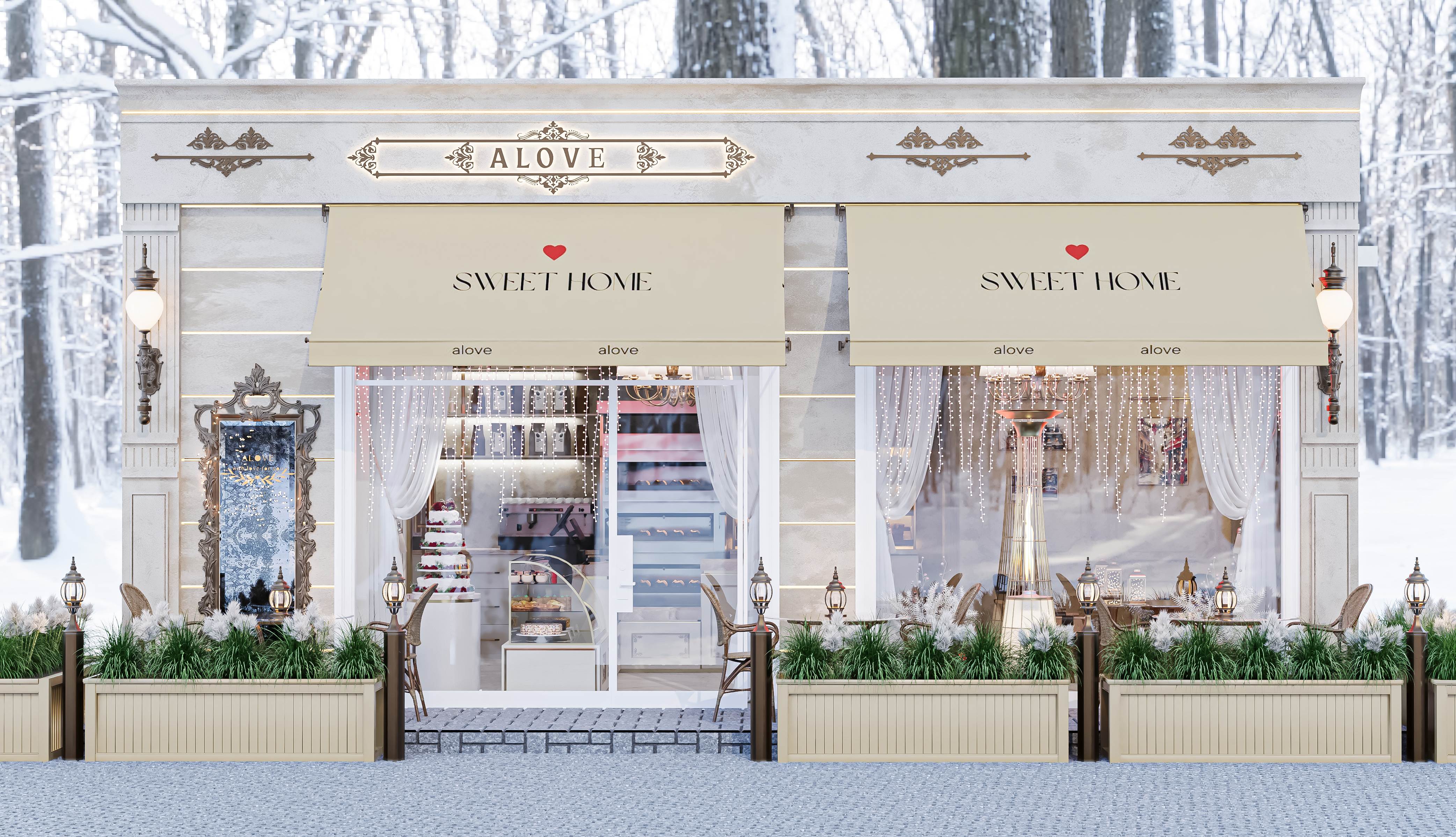 sweet home - Работа из галереи 3D Моделей